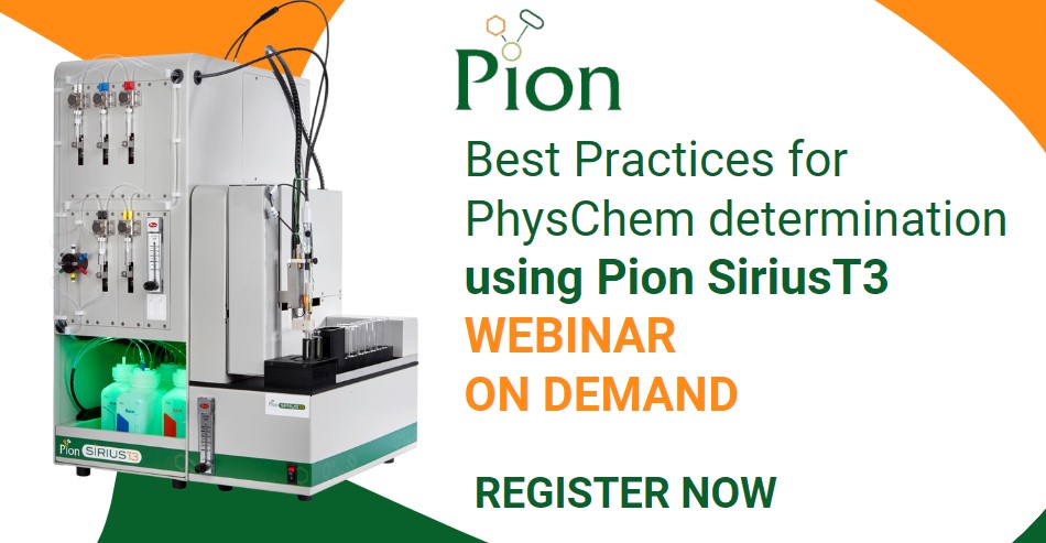Best Practices for PhysChem determination using Pion SiriusT3 - PION